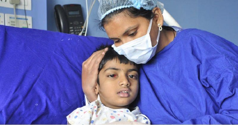 This 6-Year-Old Boy Bleeds From The Eyes Due To A Rare Disease And ...