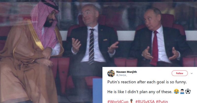 Russia Wins Opening FIFA World Cup Match Against Saudi Arabia & Putin's ...