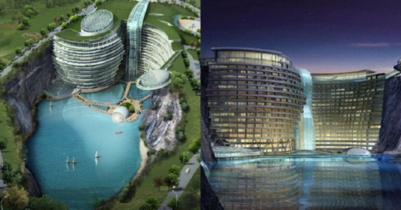 An Insane New Luxury Hotel Will Have 17 Floors Underground And 2 ...