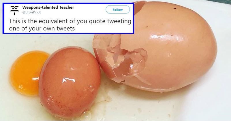 Egg-ception! Picture Of An Egg Inside An Egg Is Going Viral, Confusing The Hell Out Of Everyone