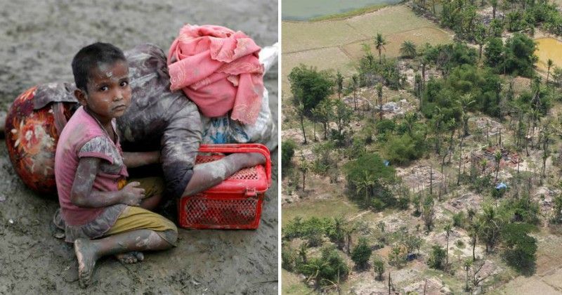 These Aerial Photos Show The Extent Of The Damage During Violence ...