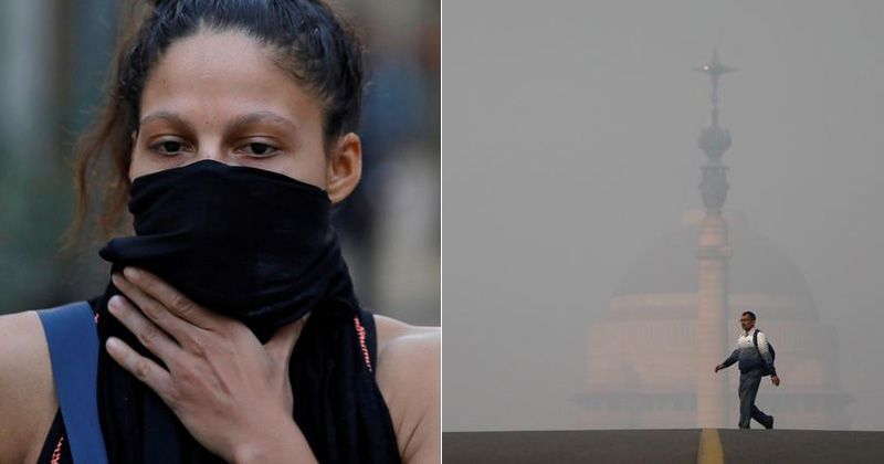 Smog Casts An Ugly Shadow Over Sports - Boxers Wear Masks And Scarves ...