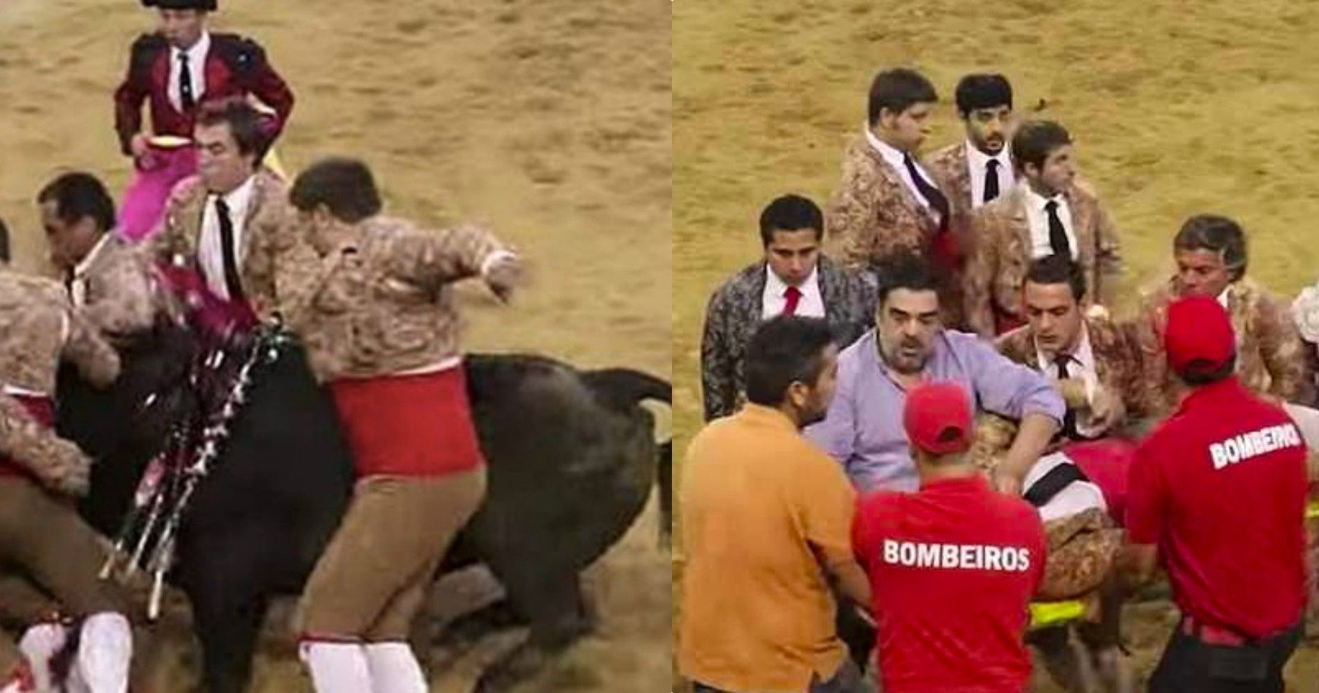 Angry Bull Gets Its Revenge, Tramples Six Bullfighters With Relative Ease