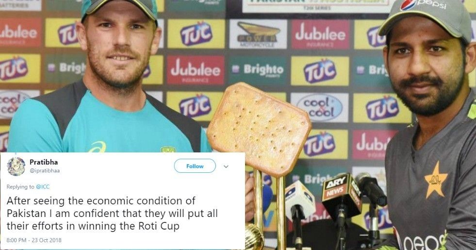 This 'Biscuit Trophy' For The Pakistan-Australia T20I Series Looks ...