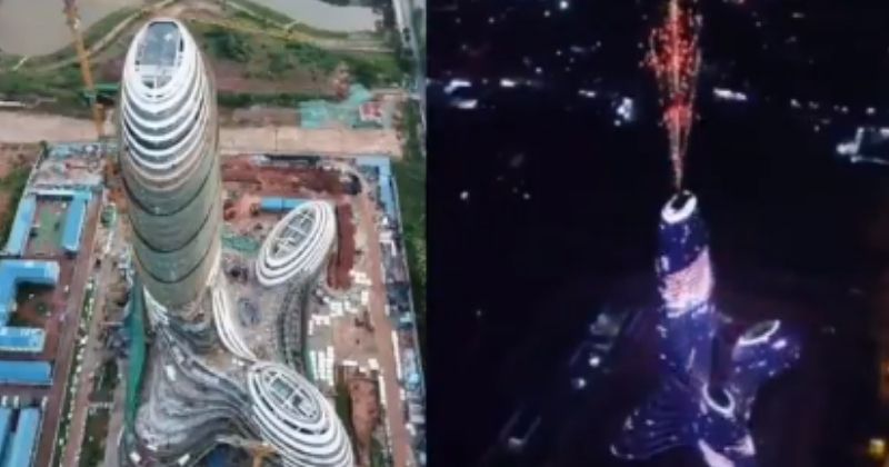 When You See It: Chinese Skyscraper With Super Awkward Design Is Giving ...