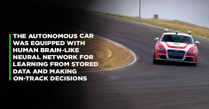 Watch This Self Driving Sports Car Make High-Speed Turns On A Track ...