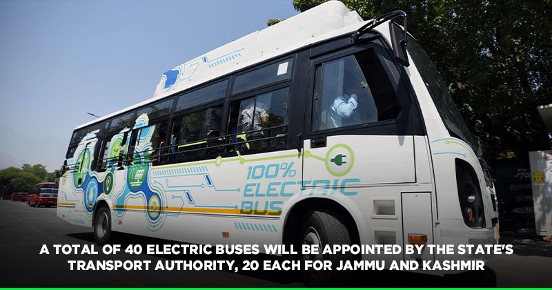 Electric Buses Will Run On Roads Of Jammu & Kashmir, First Batch Of 10 ...