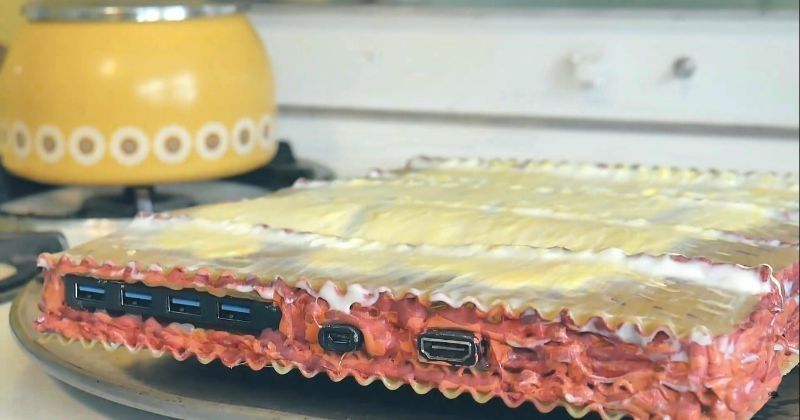 This YouTuber Built A Working Computer Out Of Pasta Just Because He ...