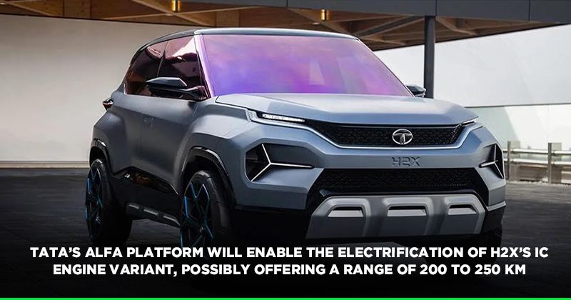 Tata H2X Mini SUV Will Likely Get An Electric Variant To Compete With ...
