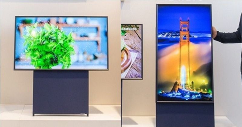 Samsung Has A New Vertical TV Made Specifically For Millennials To ...
