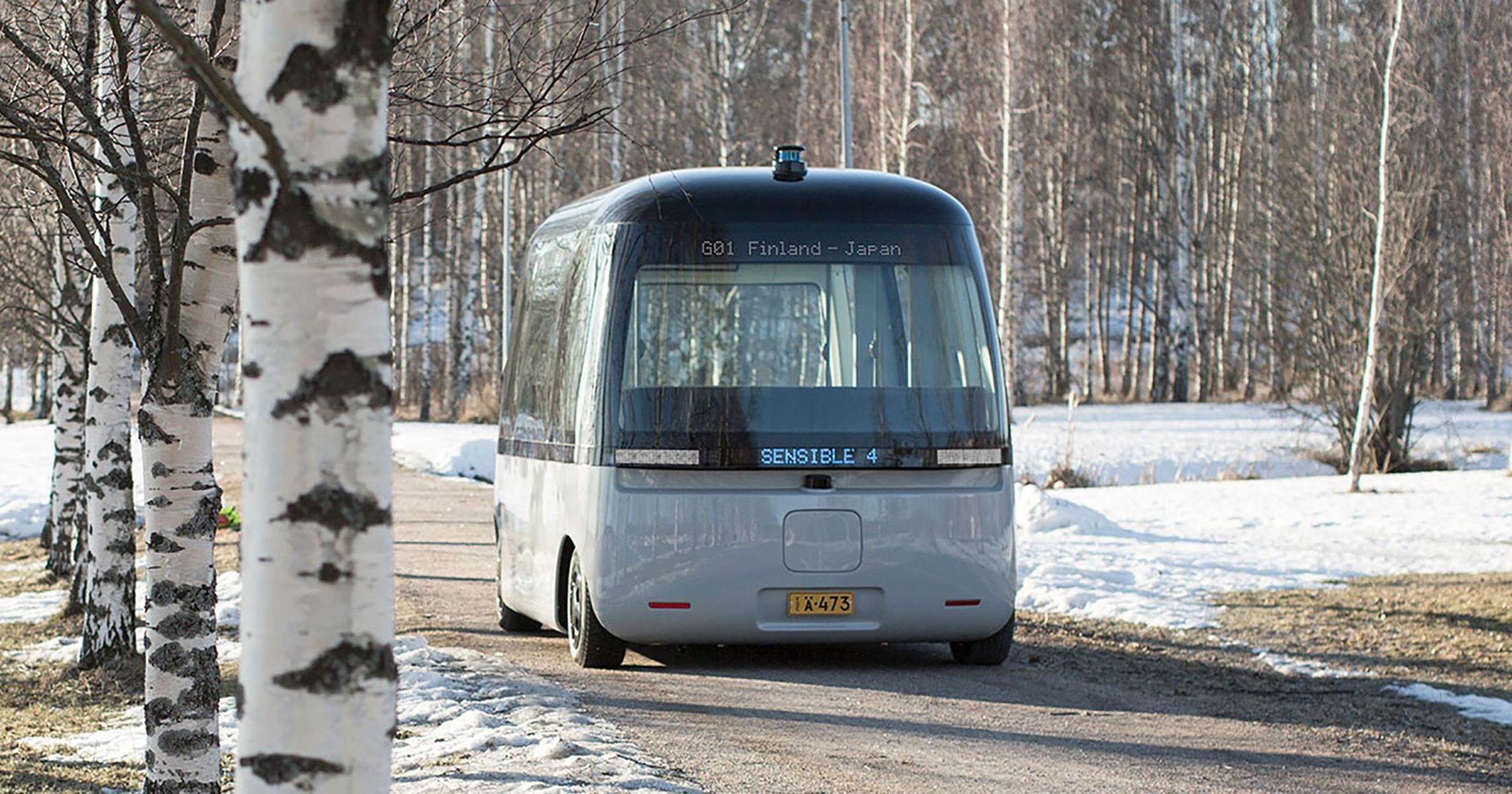 World's First All-Weather Self-Driving Bus