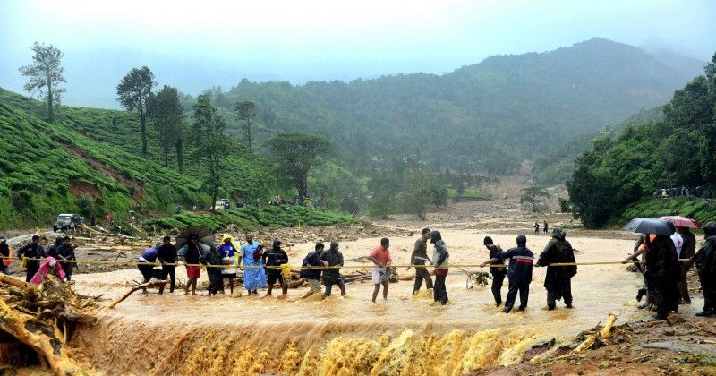 Flood Situation Continues To Be Critical In Kerala, More Than 40 People ...