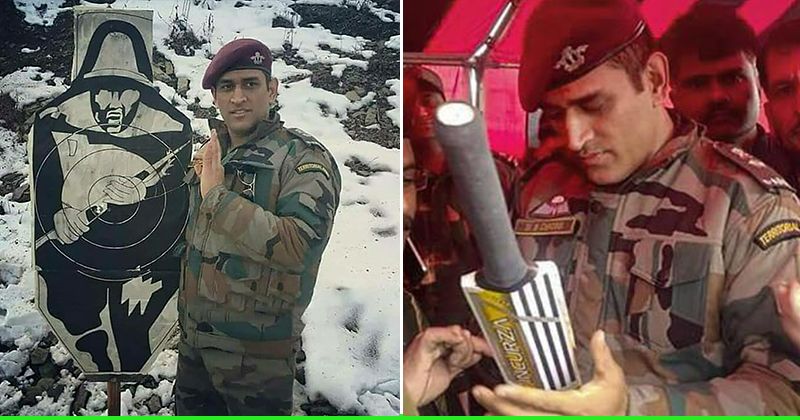 MS Dhoni Begins Serving On The Frontlines, Reports For Duty At His Army ...