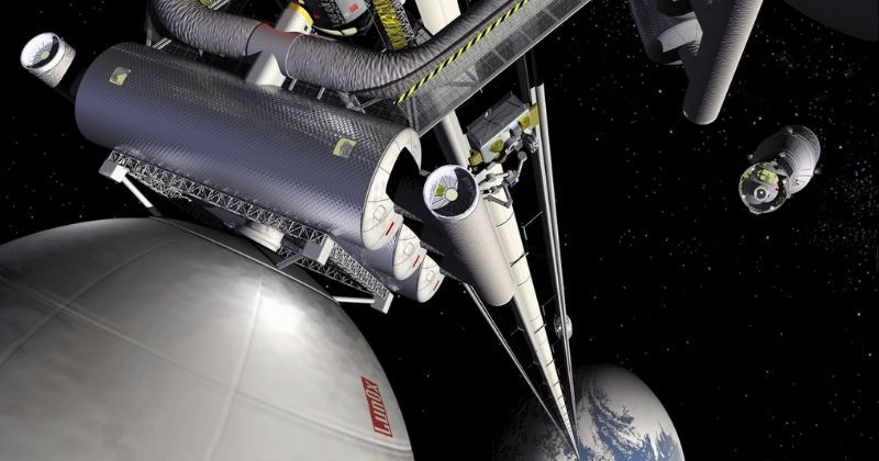 Researchers Plan To Build An Elevator From Earth To Moon And Make Space ...