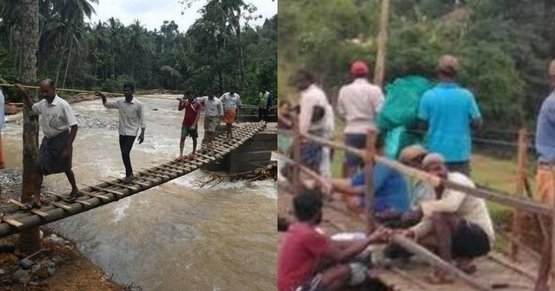 Govt Inaction Pushes 75 Karnataka Villagers To Rebuild Bridge Destroyed ...