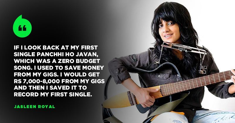 Singer Jasleen Royal's Story Of Releasing Her First Solo With Her Saved ...