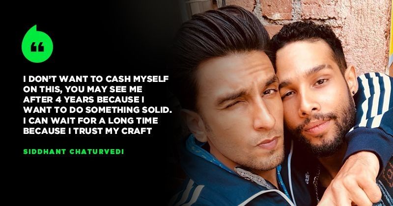 MC Sher aka Siddhant Chaturvedi Of Gully Boy Was Told This Film Will A ...