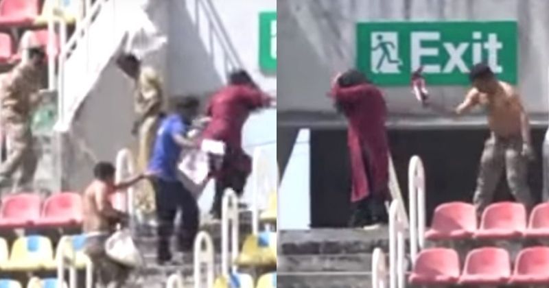 Watch How A Swarm Of Bees Attacked & Injured People During India A Vs ...