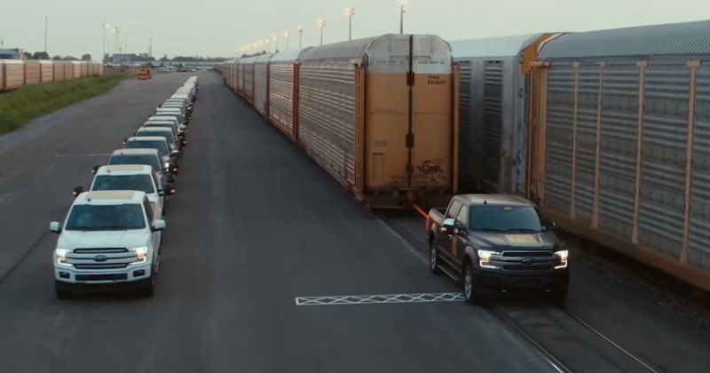 Who Needs Petrol Power, An Electric Pickup Just Pulled A 625 Ton Train ...