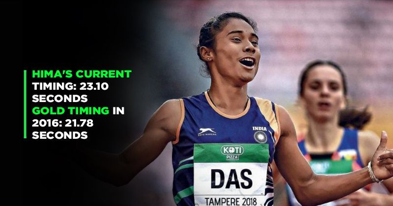 Hima Das Needs To Shave Off About 1.32 Seconds For An Olympic Gold And ...