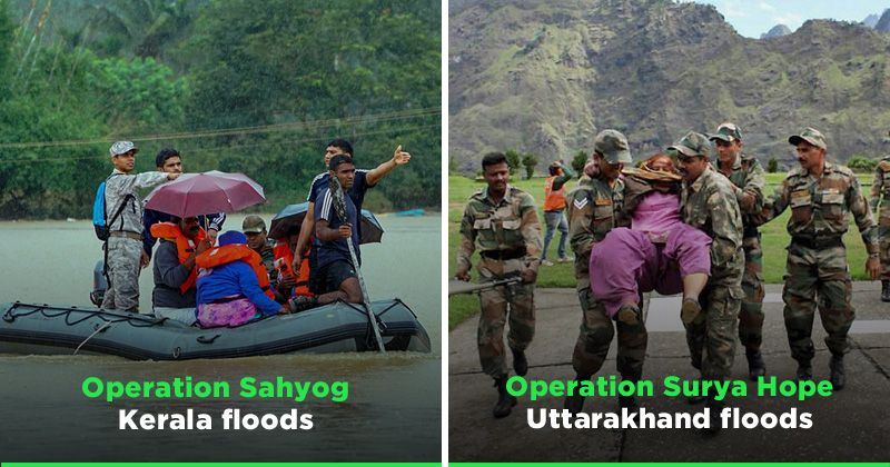 16 Times Indian Armed Forces Helped Us Get Back On Our Feet After ...