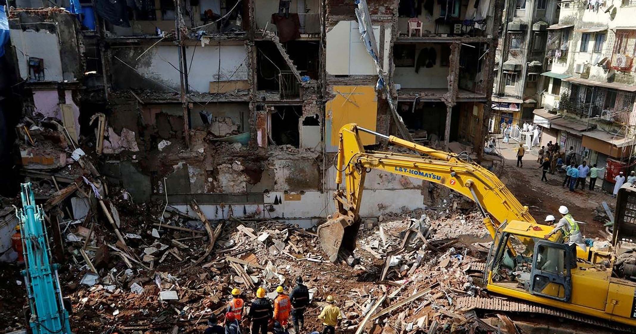 Yet Another Building Collapse During Monsoon In Mumbai. At Least 14 Killed, 40 Trapped Inside