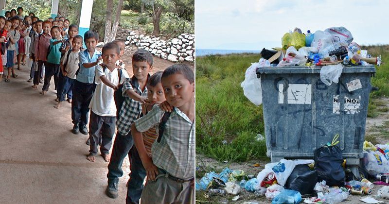 This Indian School Takes Waste Material As Fees