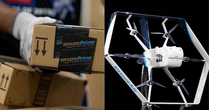 These Flying Drones Will Soon Deliver Your Amazon Orders, Carrying 2.3 ...