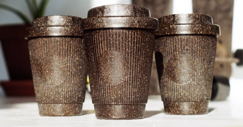 This Startup Turns Used Coffee Into Beverage Cups To Reduce Plastic ...