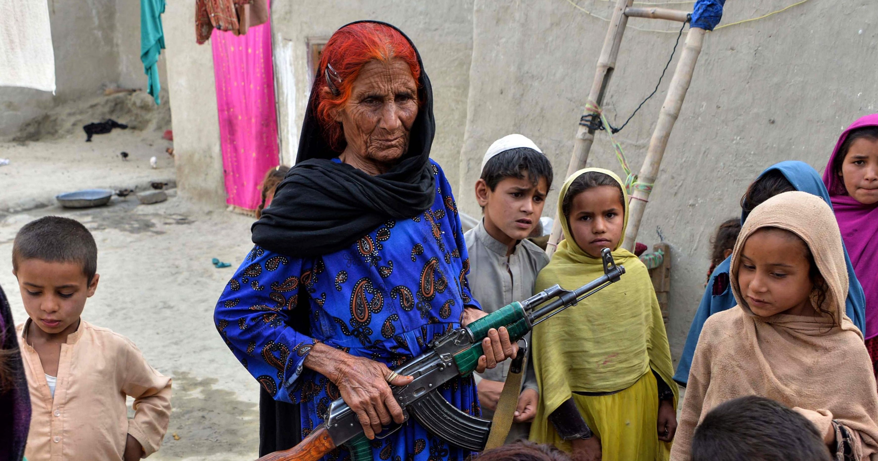 This 70-Year-Old AK-47 Wielding Granny Looks After 40 Orphans
