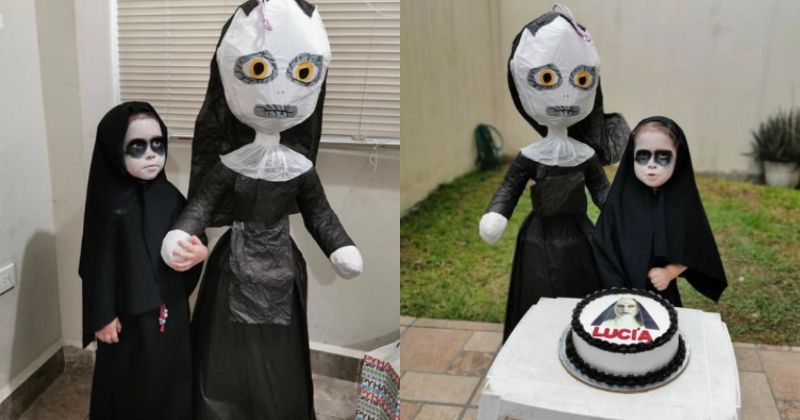 3-YO Girl Has 'The Nun'-Themed Birthday Party Because Disney Princesses ...