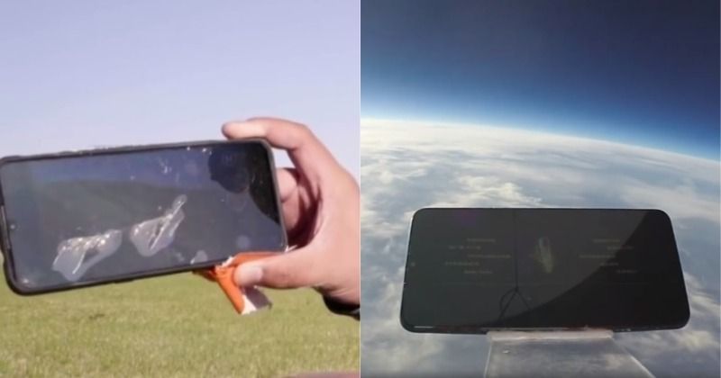 This Phone Survived A 31 Km High Drop Test Like A Boss, And No It's Not ...