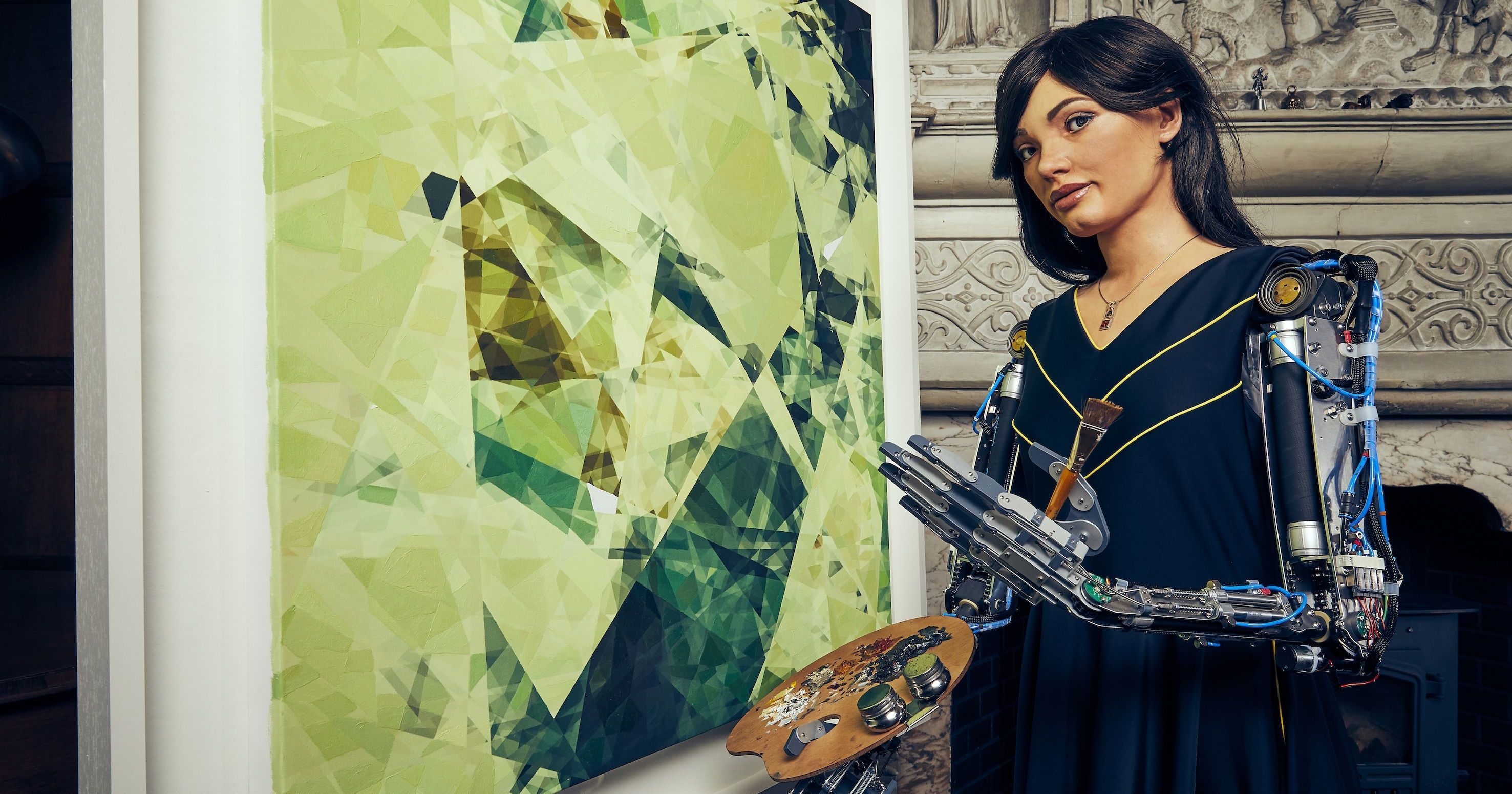 This Robot Artist Seems To Be The New Age Picasso