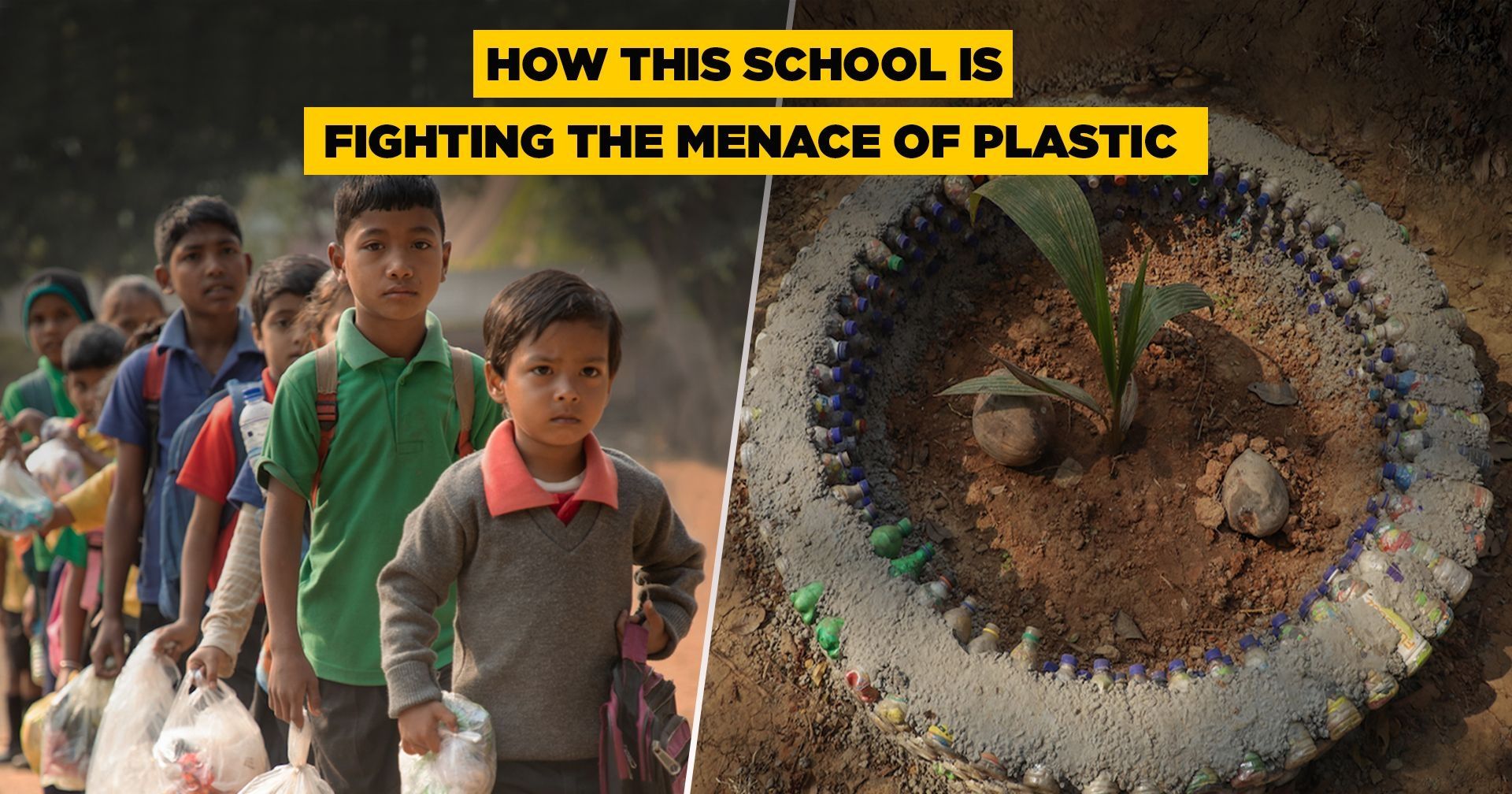 This Unique School In Assam Accepts Plastic Waste As School Fees!