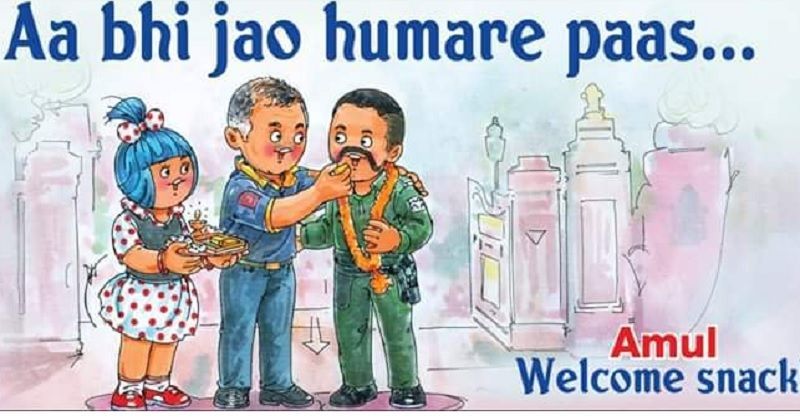 Amul's Brilliant New Doodle To Mark Wg Cdr Abhinandan Varthaman's ...