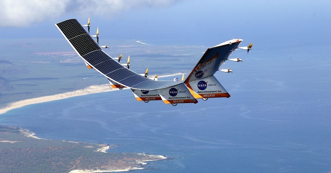 This All-Electric Solar-Powered Drone Will Beam 5G Internet From 20 Km ...