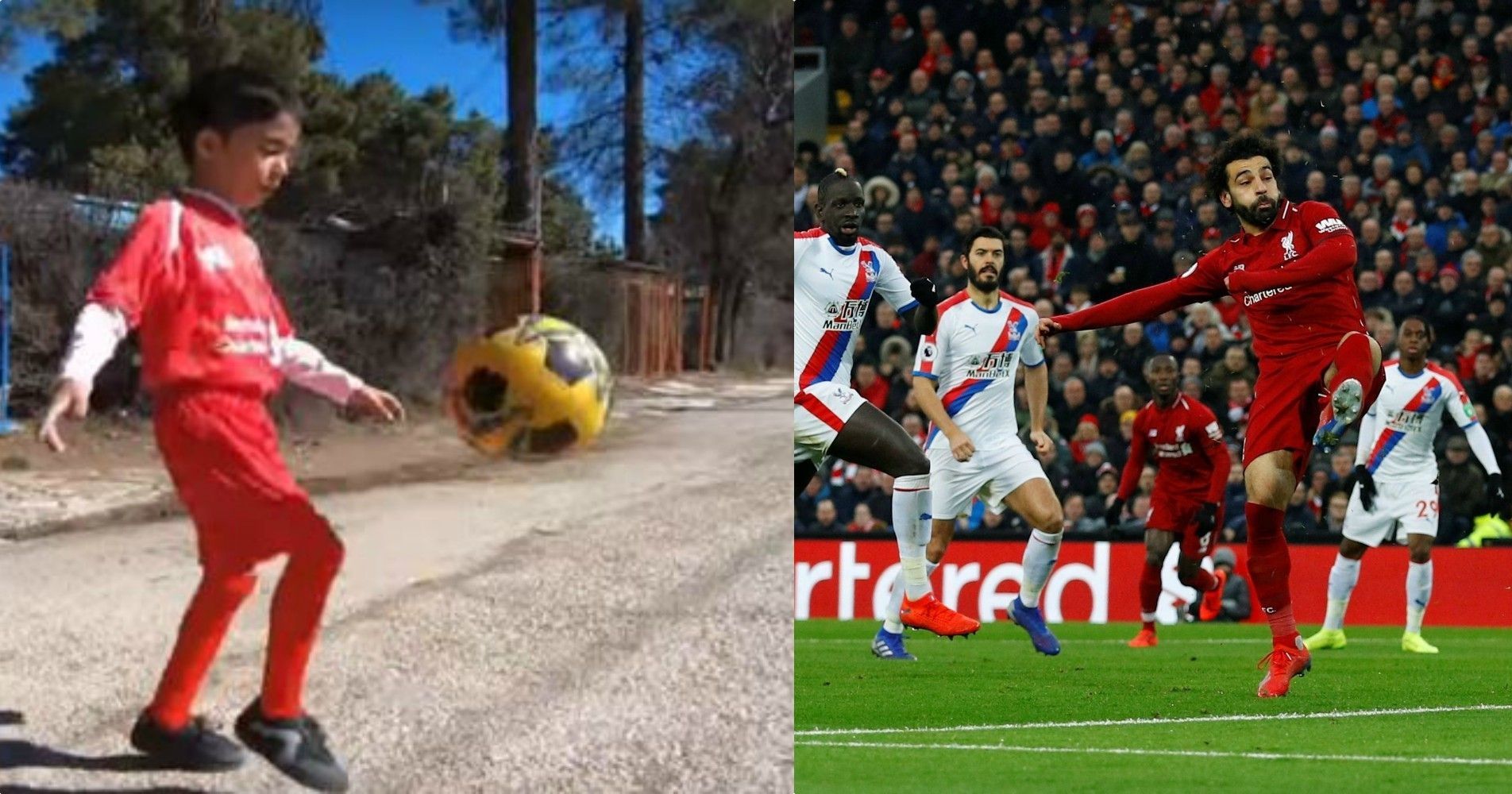 This 7-Year-Old Iranian Fan Of Mohamed Salah Has Some Insane Skills ...