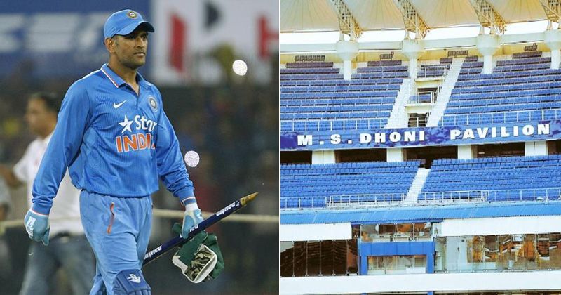 MS Dhoni Shows His Humility, Opts Not To Inaugurate 'Dhoni Pavilion' In ...