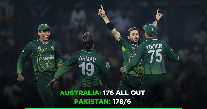 Rewind To 2011 - Pakistan End Australia's Unbeaten World Cup Streak Of ...