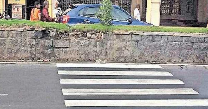 The Zebra Crossing To Nowhere! This Photo Has Left The Internet In ...