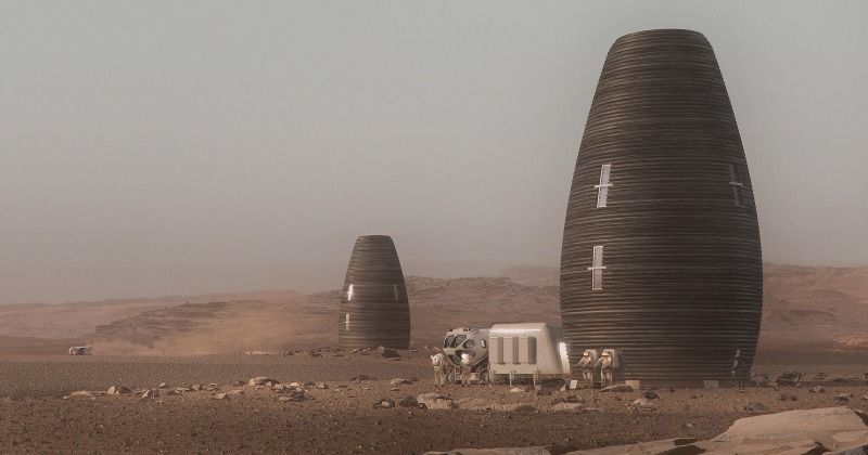 When Humans Go To Mars, This Is What Their 1st Houses Will Look Like ...
