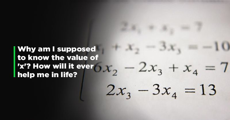 I've Always Been Bad At Math But I'm Just Doing Fine In Life & Here's ...