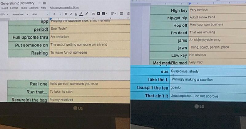 Professor Creates 'Generation Z Dictionary' On Computer To Keep Up With ...