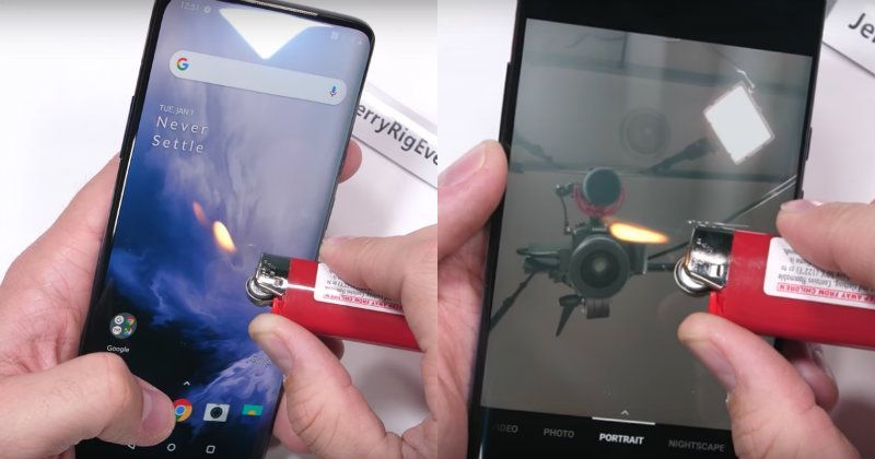 OnePlus 7 Pro Gets The JerryRigEverything Seal Of Approval For Scratch ...
