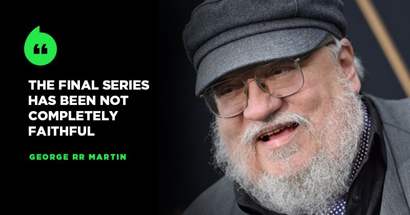 Games Of Thrones Creator George RR Martin Accepts He Was Not Completely ...