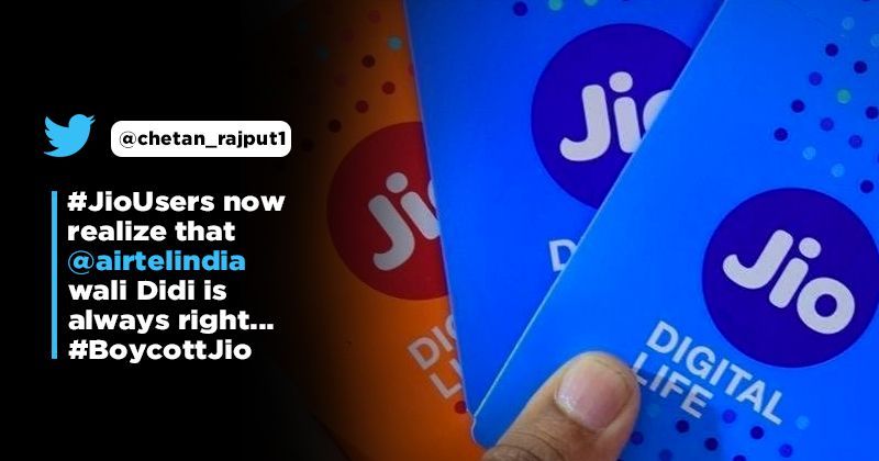 #BoycottJio: Jio Decides To Charge Customers For Voice Calls, People On ...