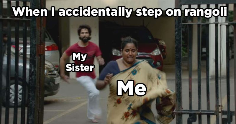 People On Twitter Are Sharing Their Experiences About Rangoli On Diwali ...