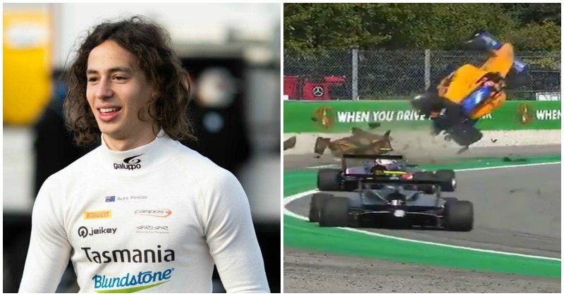 Not For The Faint Hearted Horror Crash Sends Formula Three Driver And