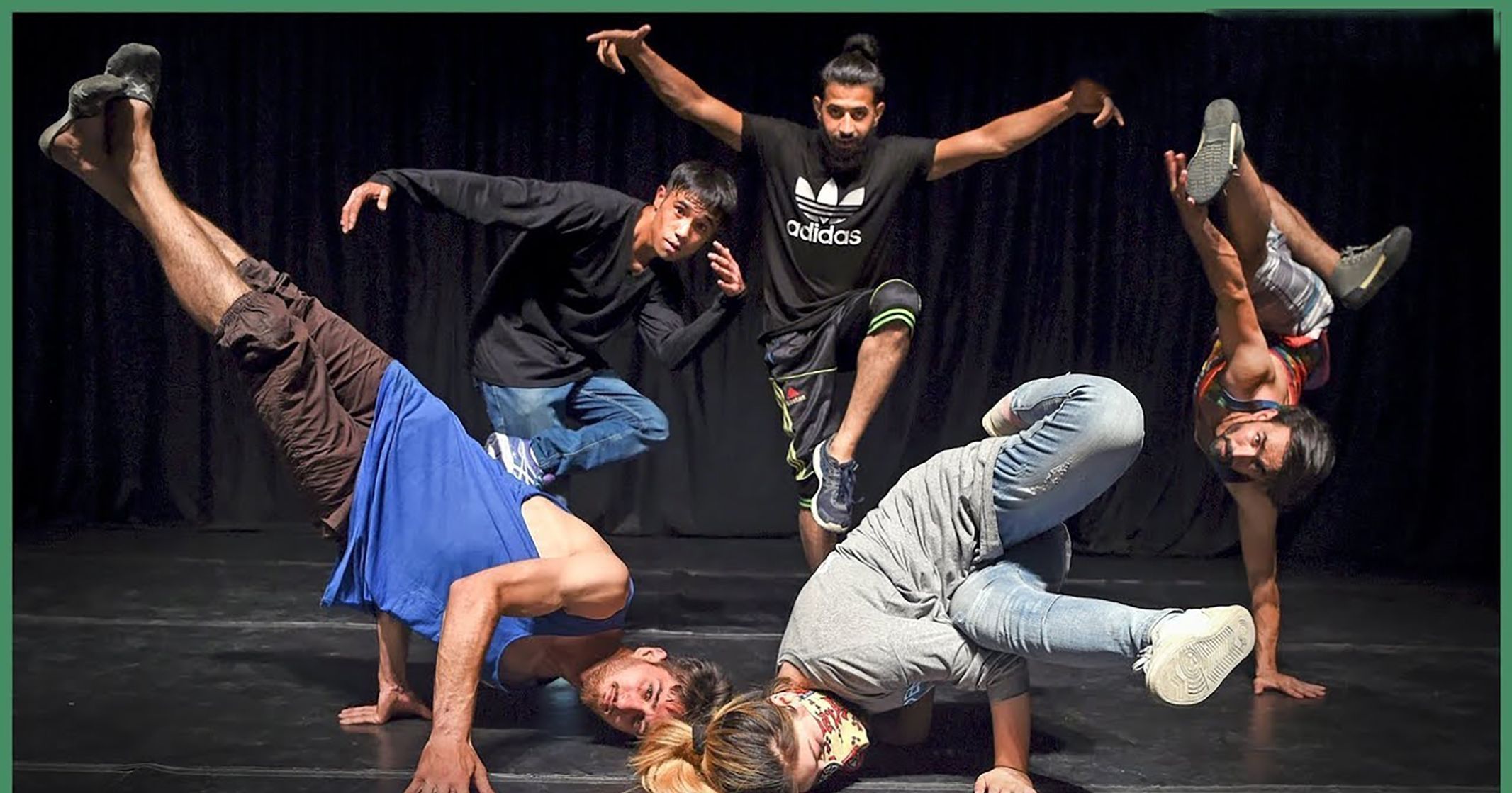 Kabul Youth Breaking Convention With Breakdance