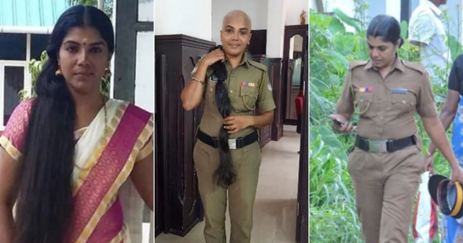 कैंसर पीड़ितों के लिए अपने बाल मुंडवाने वाली केरल की इस महिला पुलिस ...
